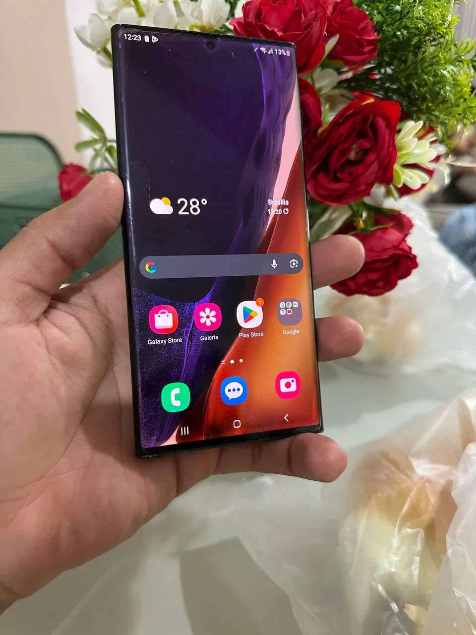 Samsung NOTE 20 ULTRA 256 GB R$1.100 pra vender logo - Celulares e ...