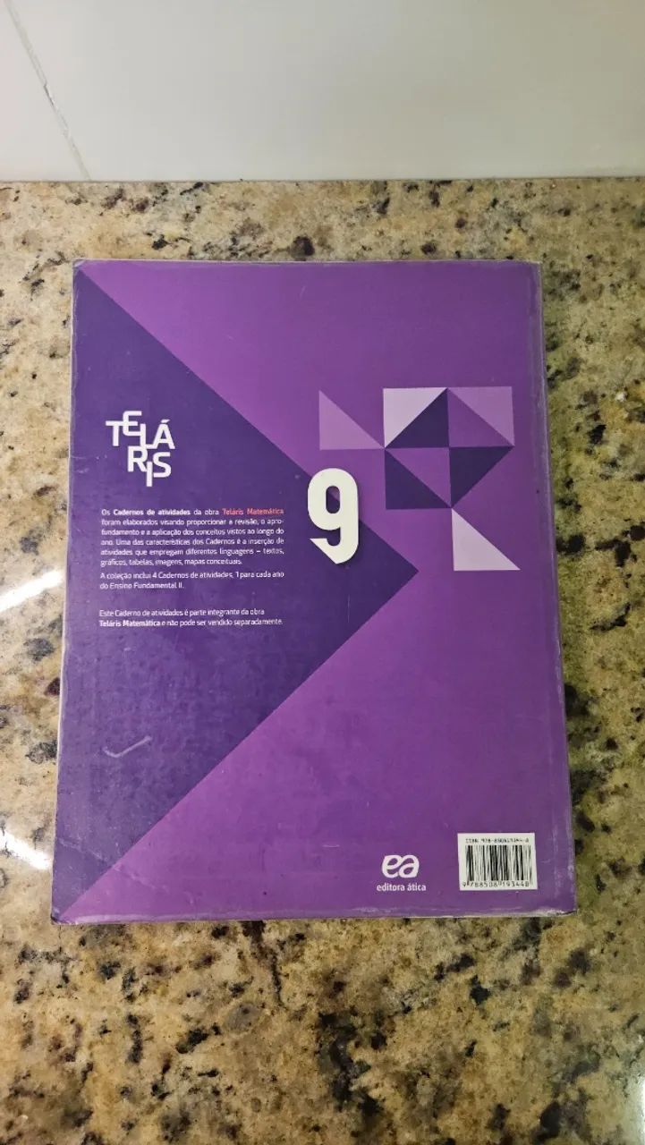 Teláris Matemática 9th Grade - 2nd ED Activity Book - OK