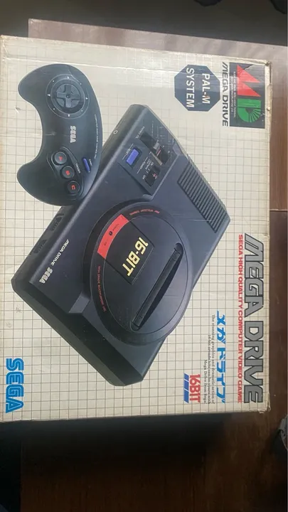"mega drive" no Brasil