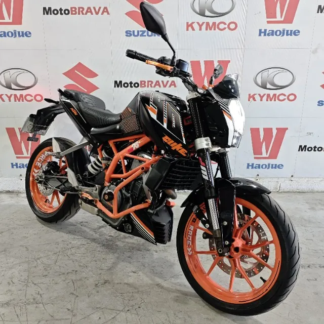 Motos KTM DUKE 390 no Brasil