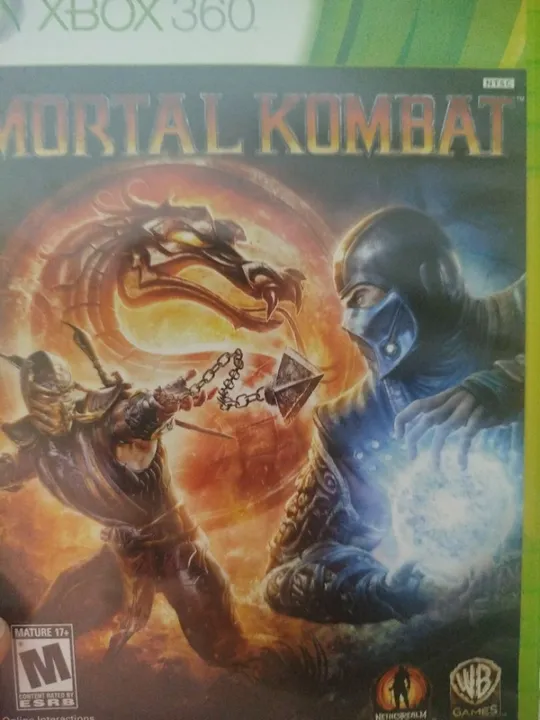 "xbox 360 mortal kombat 9" - Jogos de Vídeo Game no Brasil