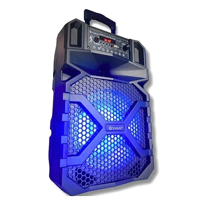 Caixa de Som Portátil Amplificada Sumay Sm-Cap46 Advance II 270W Bivolt ...