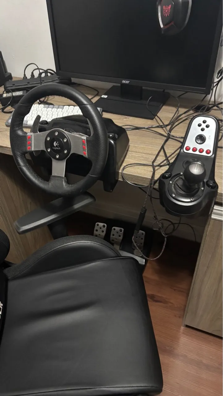 "logitech g27" - Peças e Acessórios de Vídeo Game no Brasil