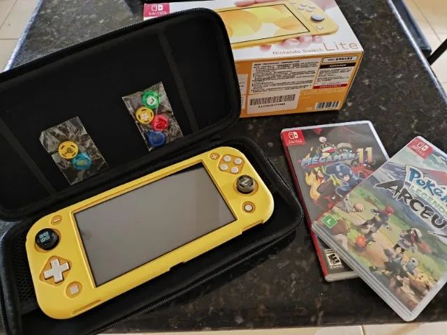 VENDO NINTENDO SWITCH LITE + POKEMON ARCEUS + MEGAMAN - Consoles de ...