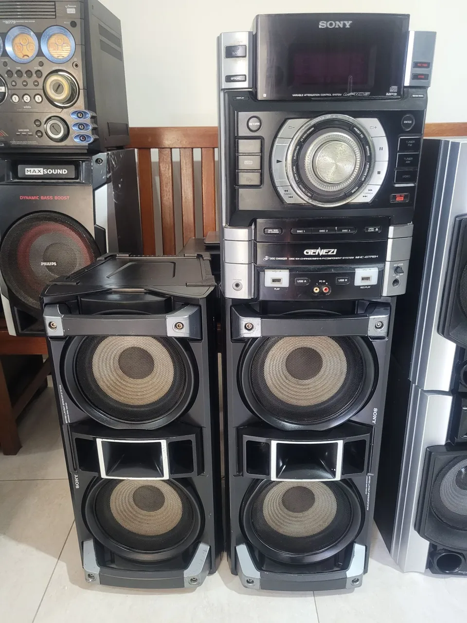 "mini system sony mhc" - Aparelhos de Som no Brasil