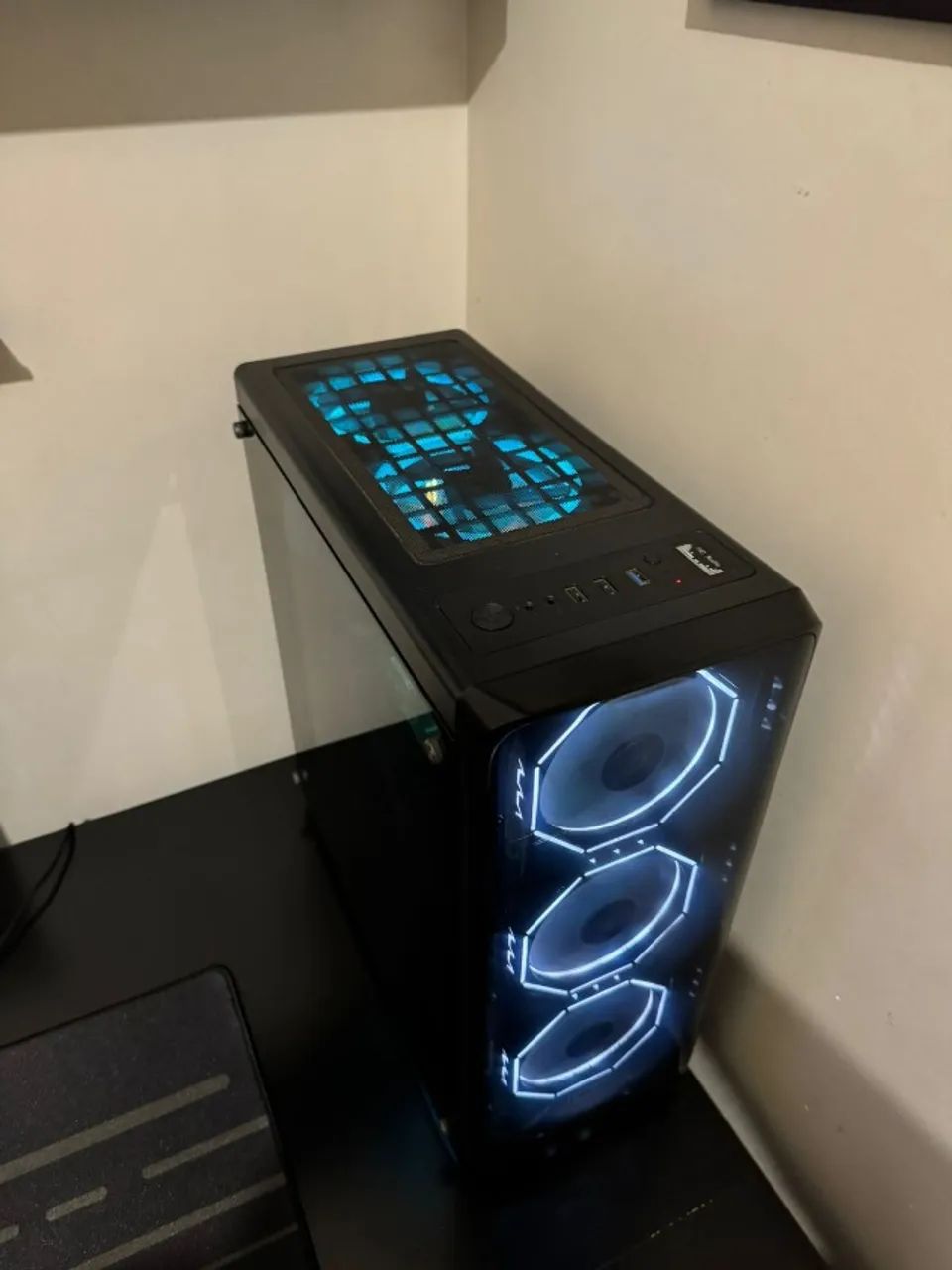 Pc gamer - completo - monitor, gabinete (placa de vídeo, etc), mouse, teclado e fone ...