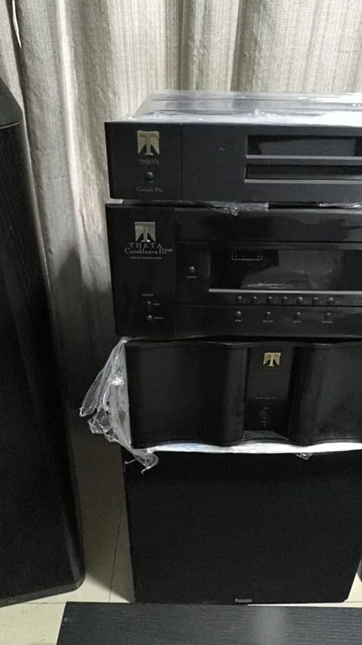 ? Home Cinema High-End Completo - Theta / Thiel / Sunfire / Panasonic ...