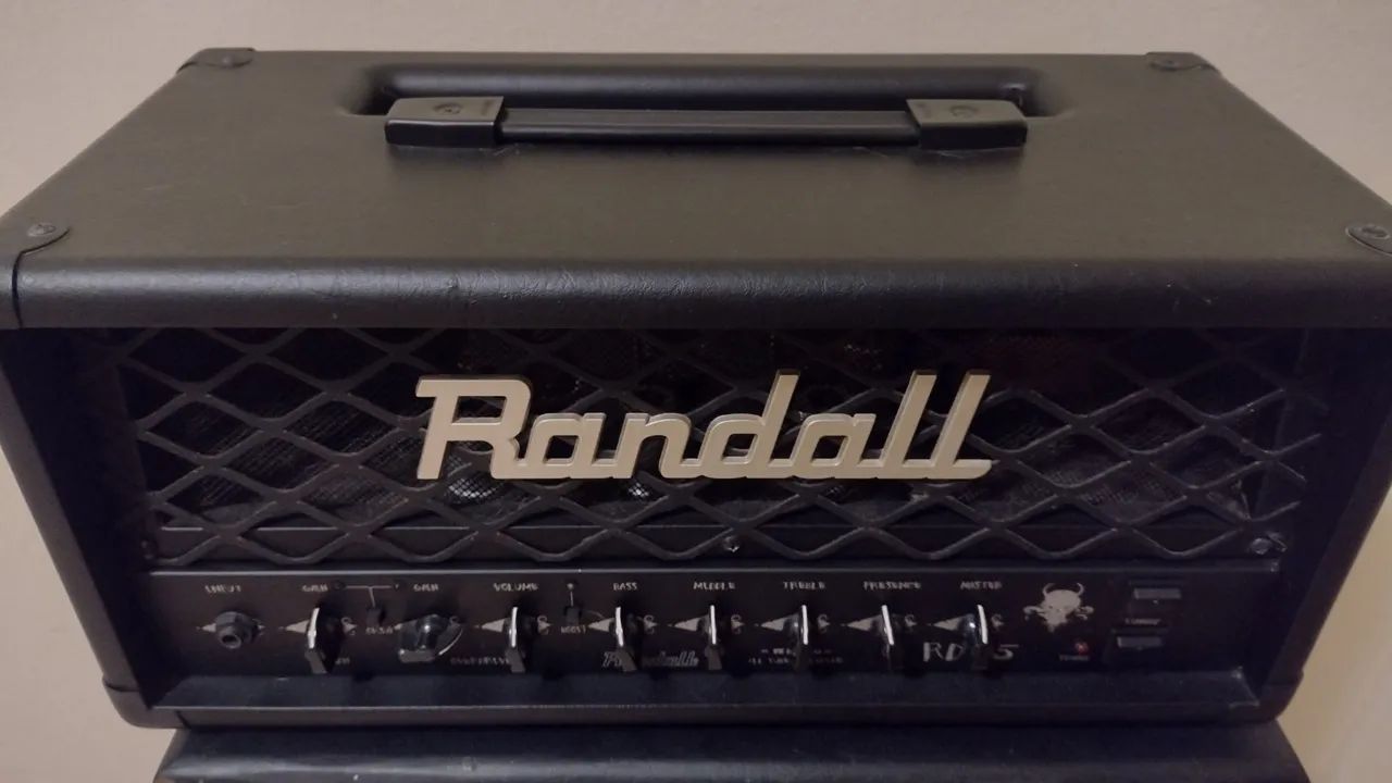 Amplificador valvulado Randall Diavro RD45H BAIXOU! - Instrumentos ...