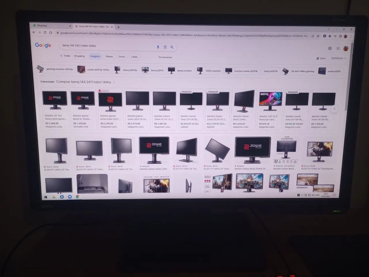 "monitor lcd 24 polegadas" no Brasil