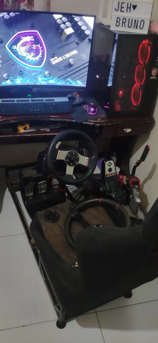 "logitech g27" - Peças e Acessórios de Vídeo Game no Brasil