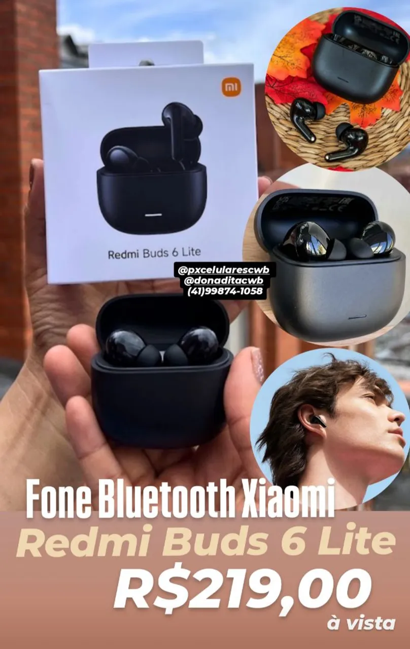 "fones de 6 polegadas" no Brasil