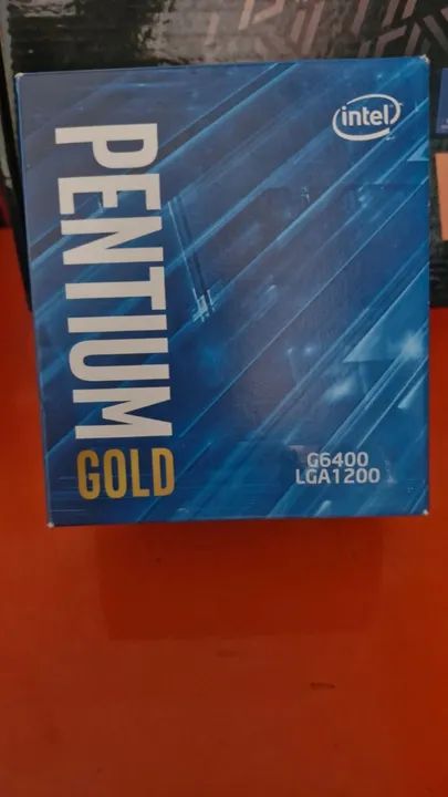Processador Intel Pentium Gold G6400 Processor, 4.00 GHz, Cache 4MB ...