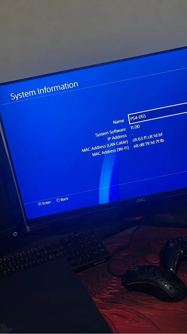 Ps4 Pro desbloqueado + controle + base de carregar, cabos e manual ...