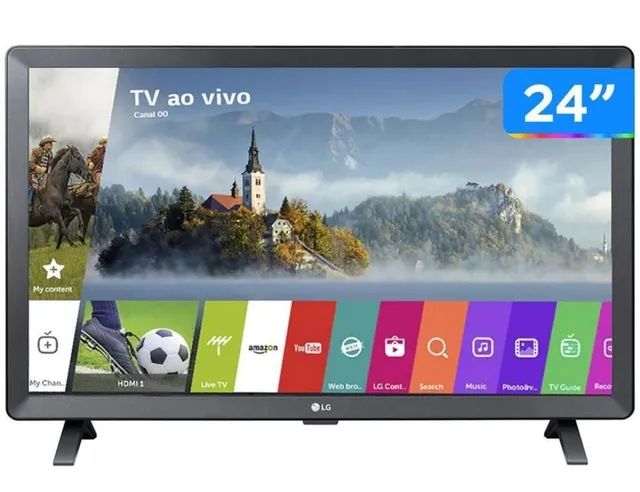 "tv monitor lg 24 smart" no Brasil