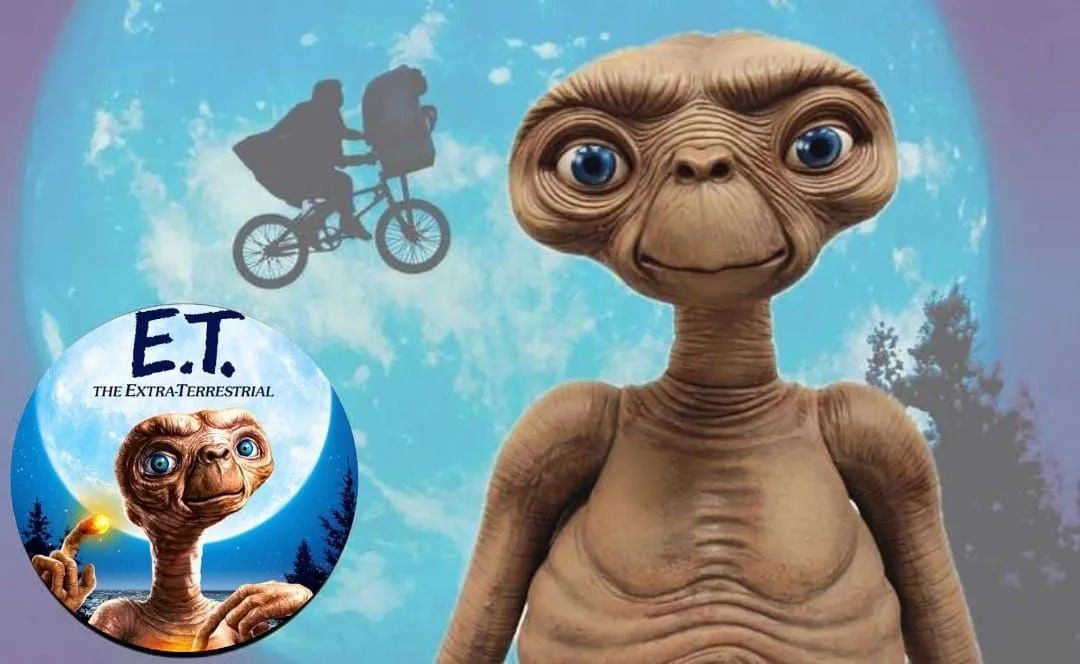 Boneco ET - Brinquedo Clássico versão 30cm da Grow.Nao ascende o dedo ...