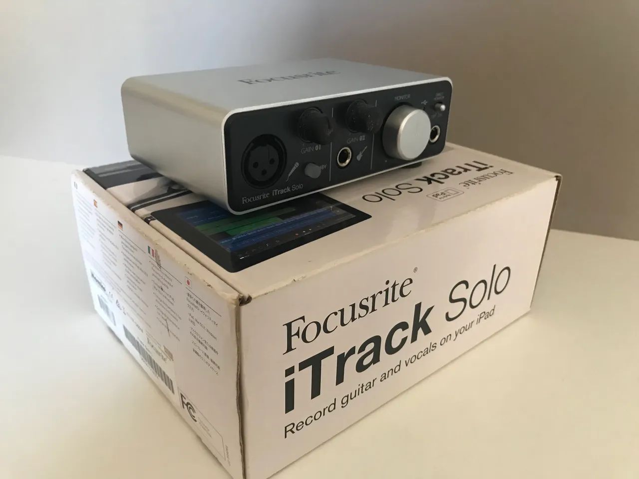 Interface Focusrite Itrack Solo - Instrumentos musicais - Plano Diretor Norte, Palmas 1464997462 ...