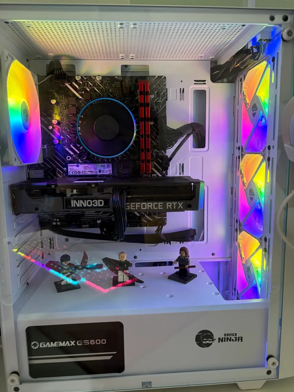 PC Gamer, i5 12400f, RTX 3060 12gb, 12gb RAM DDR4, SSD 500gb M.2 ...