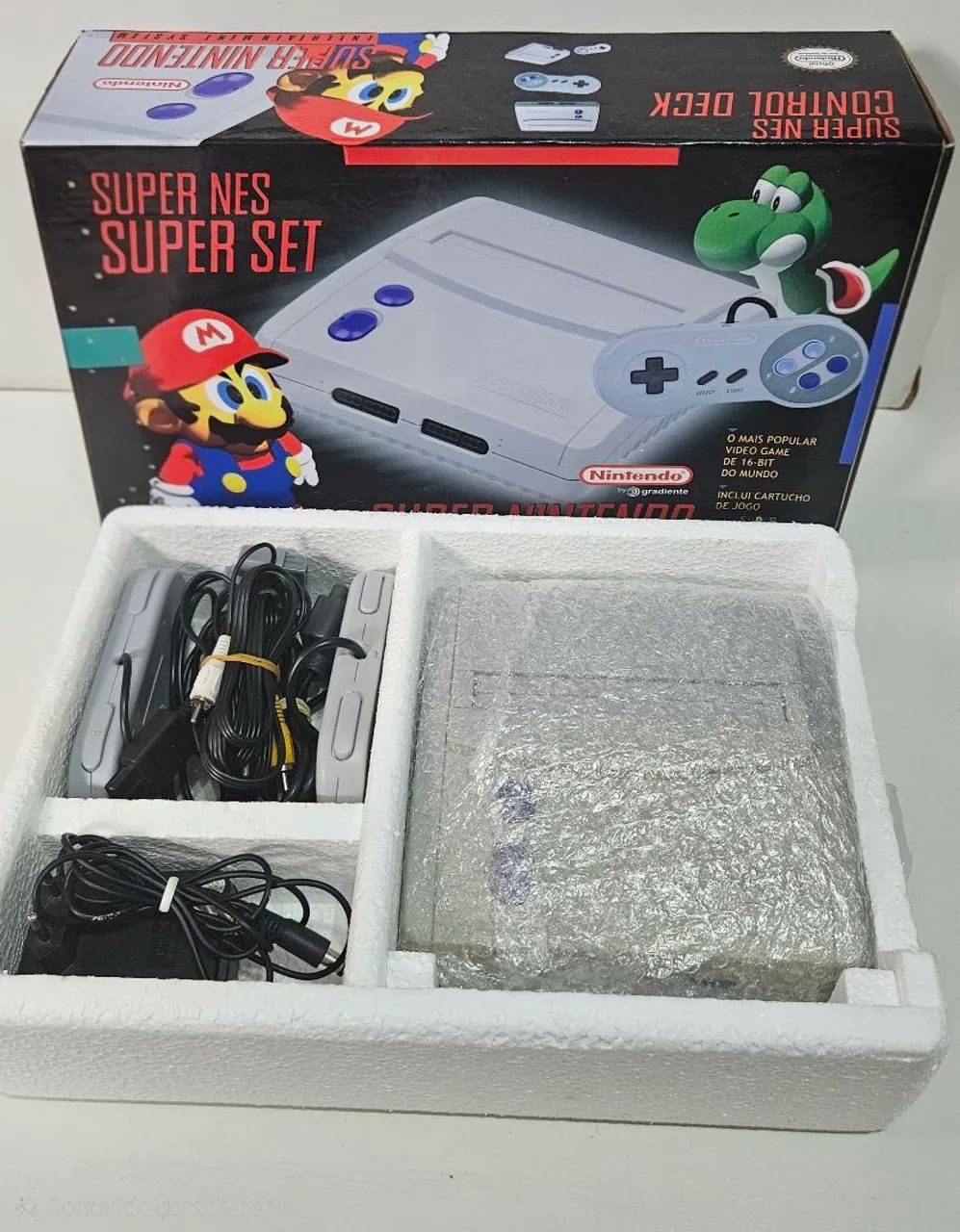 Super Nintendo baby super Nes Snes completo - Consoles de Vídeo Game ...