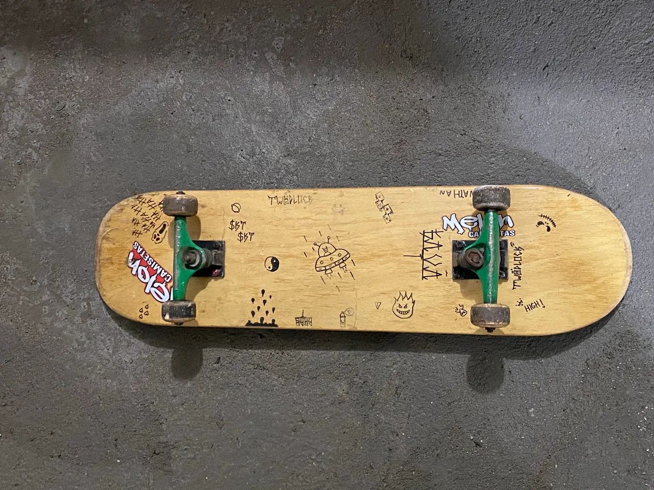 Skate - Shape marfim - Esportes Sobre Rodas - Residencial Fortaleza ...