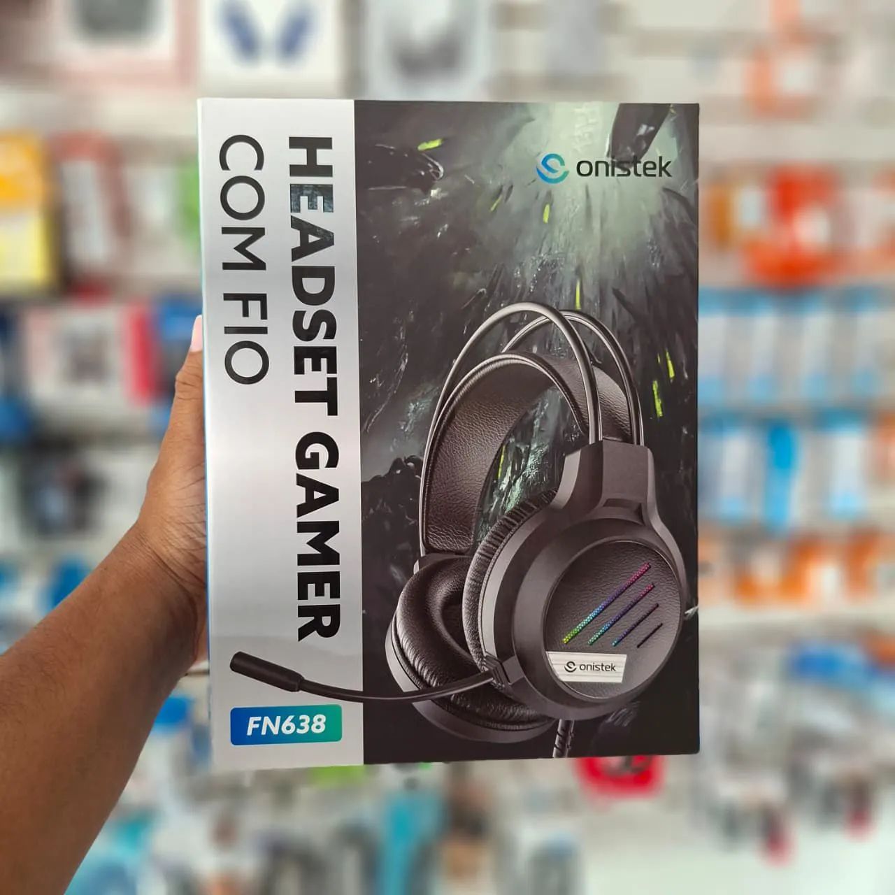 Headset gamer fone de ouvido Pc PS4 Xbox celular - entrega em slz e ...