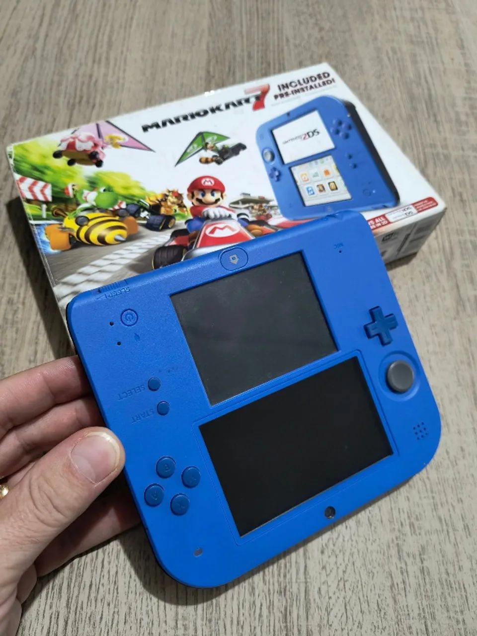 Nintendo 2ds Azul Mario Kart 7 (serial Batendo) - Consoles de Vídeo ...