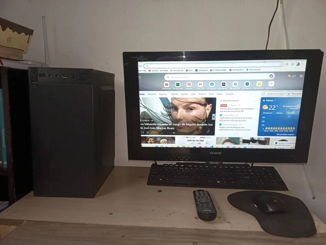 "computador de mesa completo" - Computadores e Desktops no Brasil