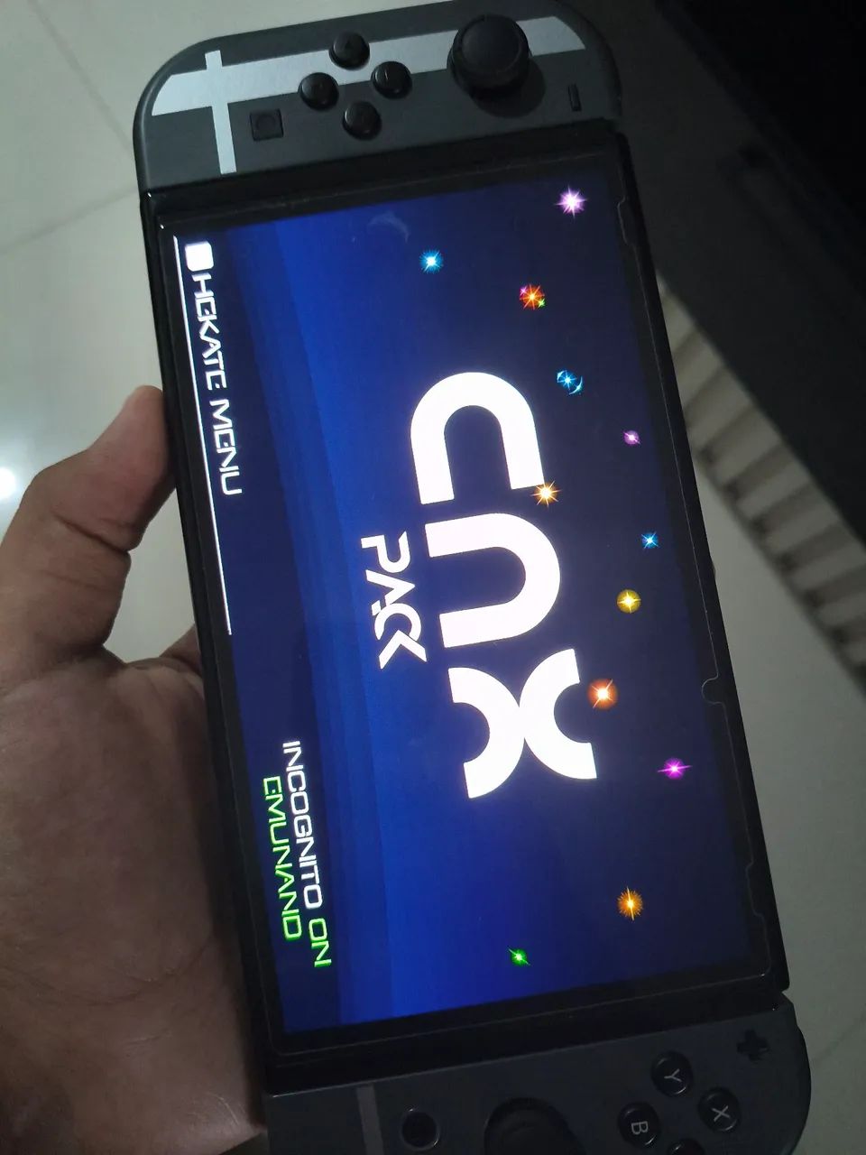 Nintendo switch oled desbloqueado edição super smash Bros ultimate ...