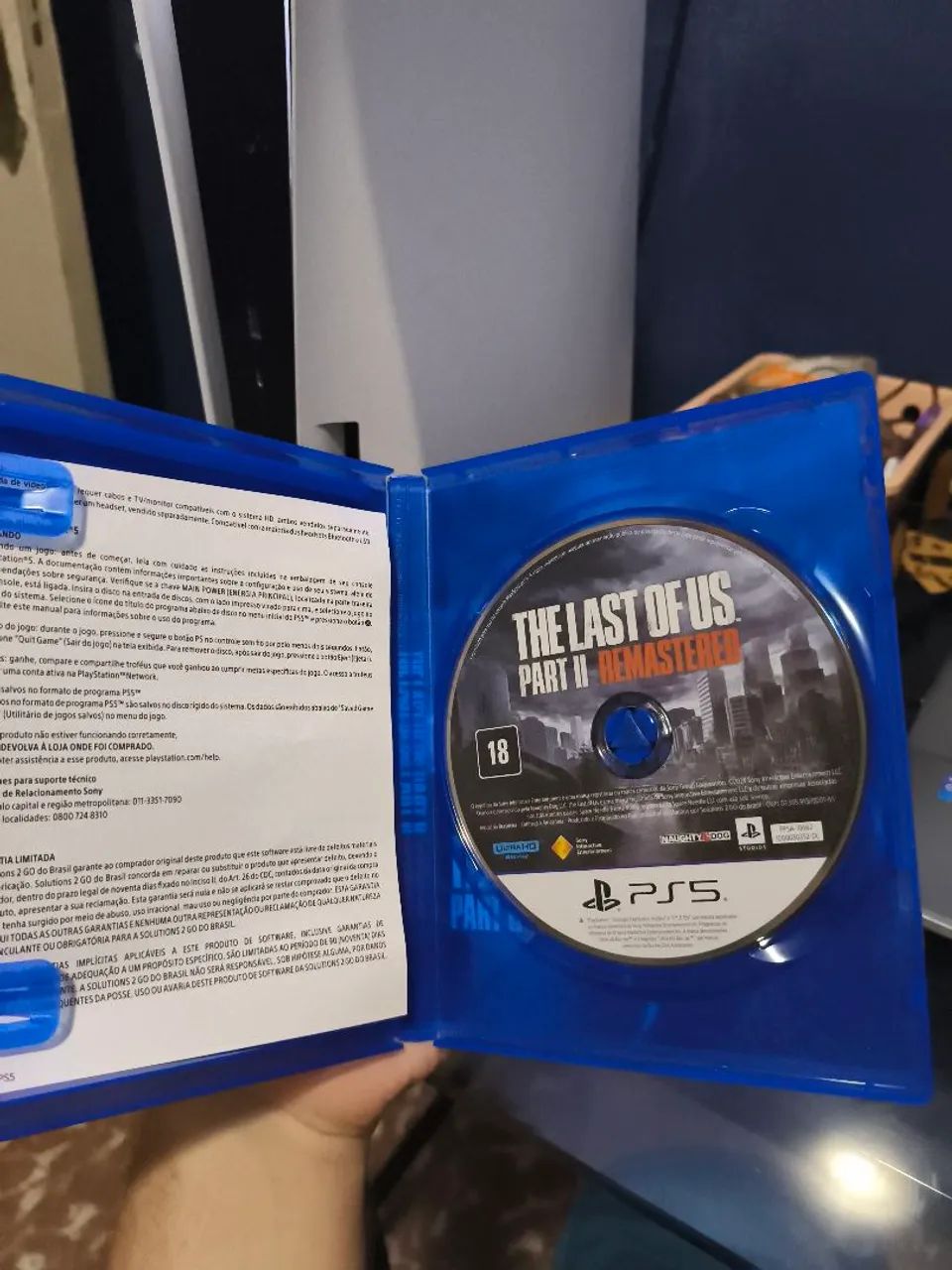 The Last Of Us Part II RESMASTERED PS5 - Jogos de Vídeo Game ...