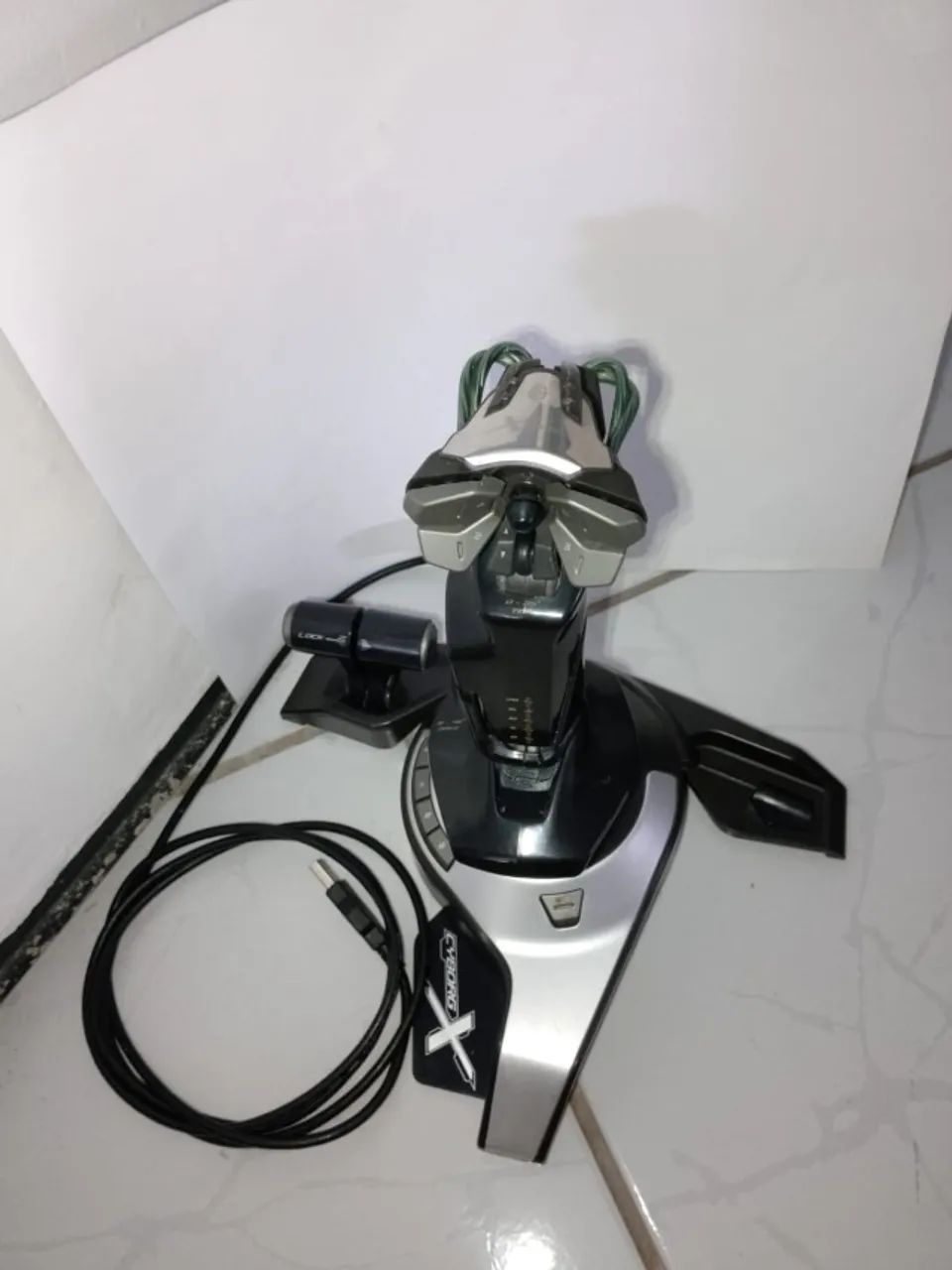 Cyborg Fly 5 - Manche para Flight Simulator - Pc-usb - Joystick ...