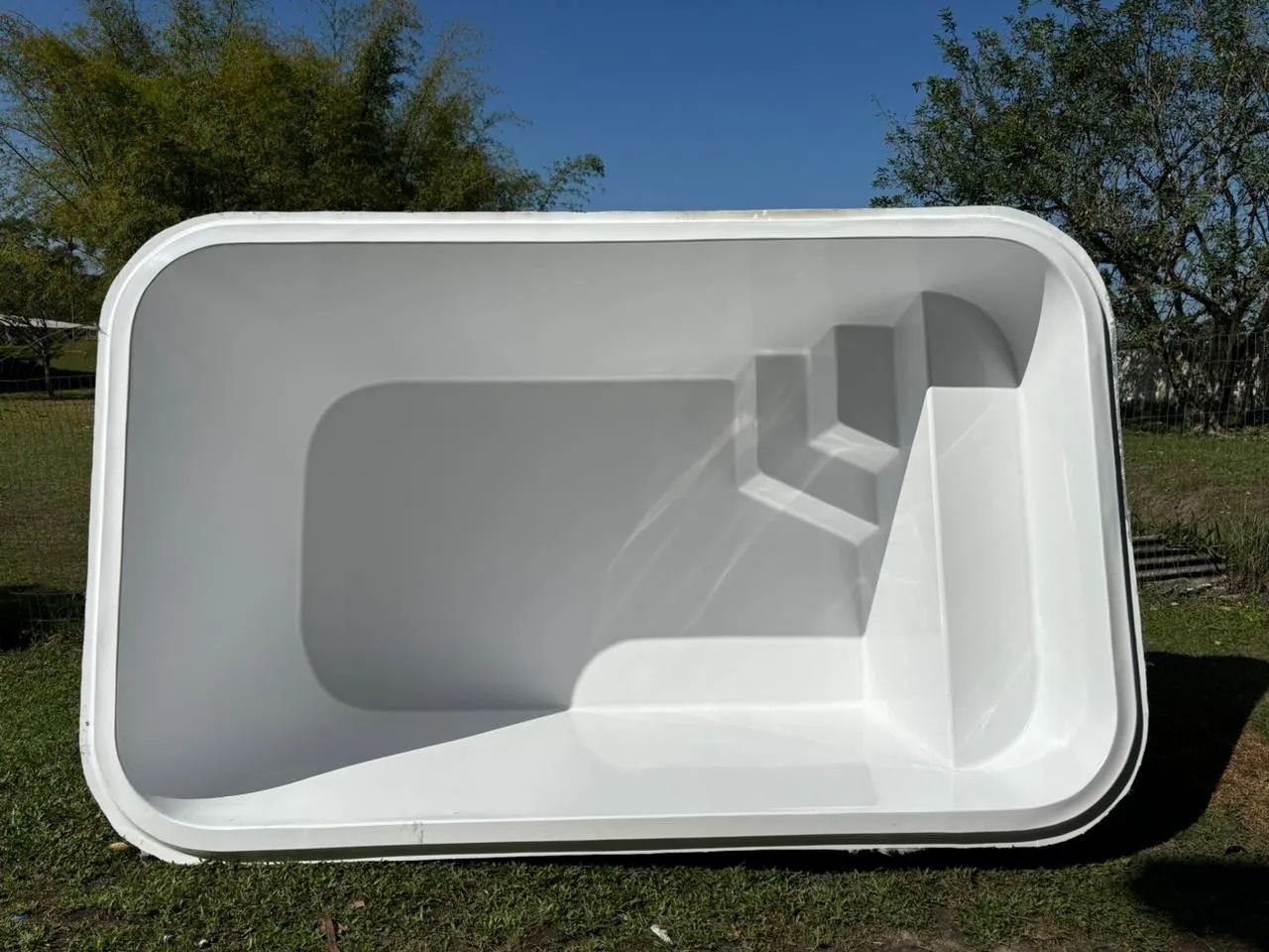 Piscina Modelo Vega 3,40x2,10x1,30. - Área Externa - Nova Cidade ...