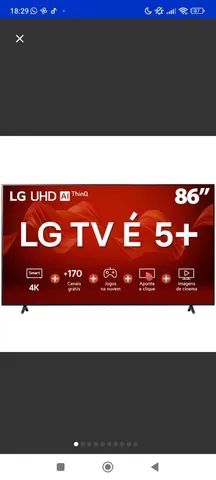 "tv 86 polegadas" no Brasil