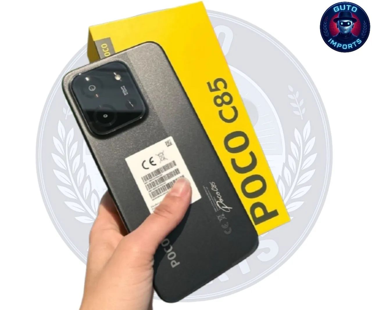 Poco c85 256gb/8ram com NFC novo caixa lacrada versão global ...