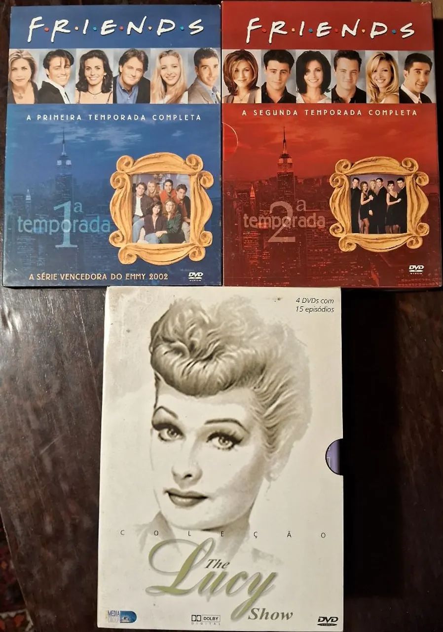 Coleção Friends e The Lucy Show - DVDs - CDs, DVDs etc - Barra Funda ...