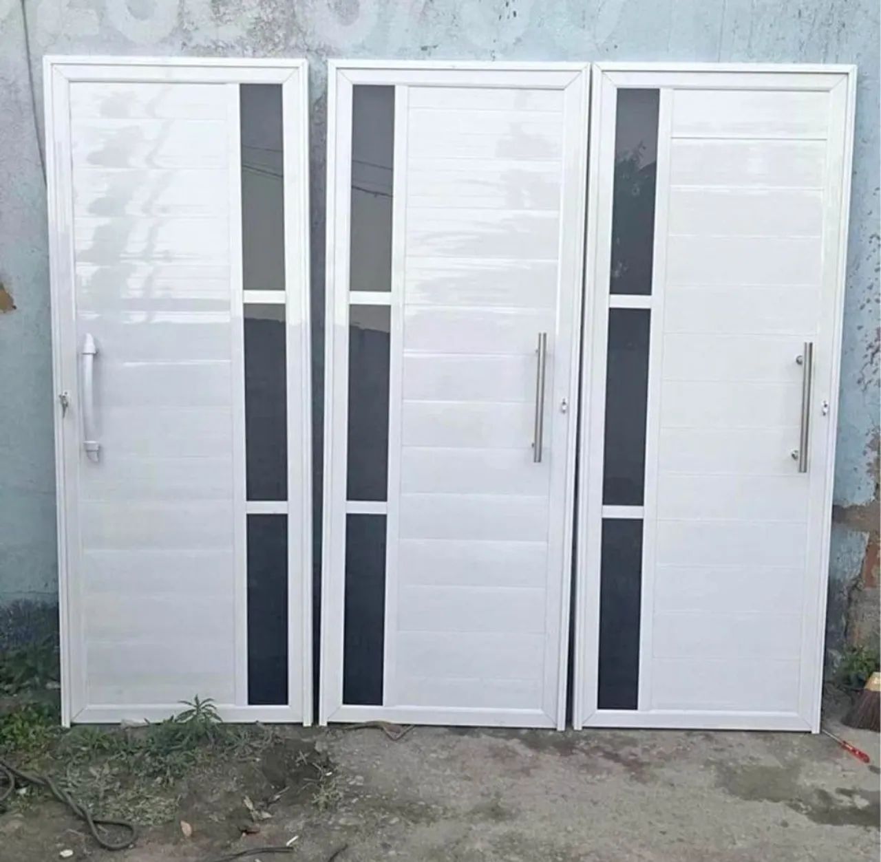 PROMOÇÃO PORTA LAMBRIL 210X80 COM PUXADOR DE ALUMÍNIO - Portas e ...