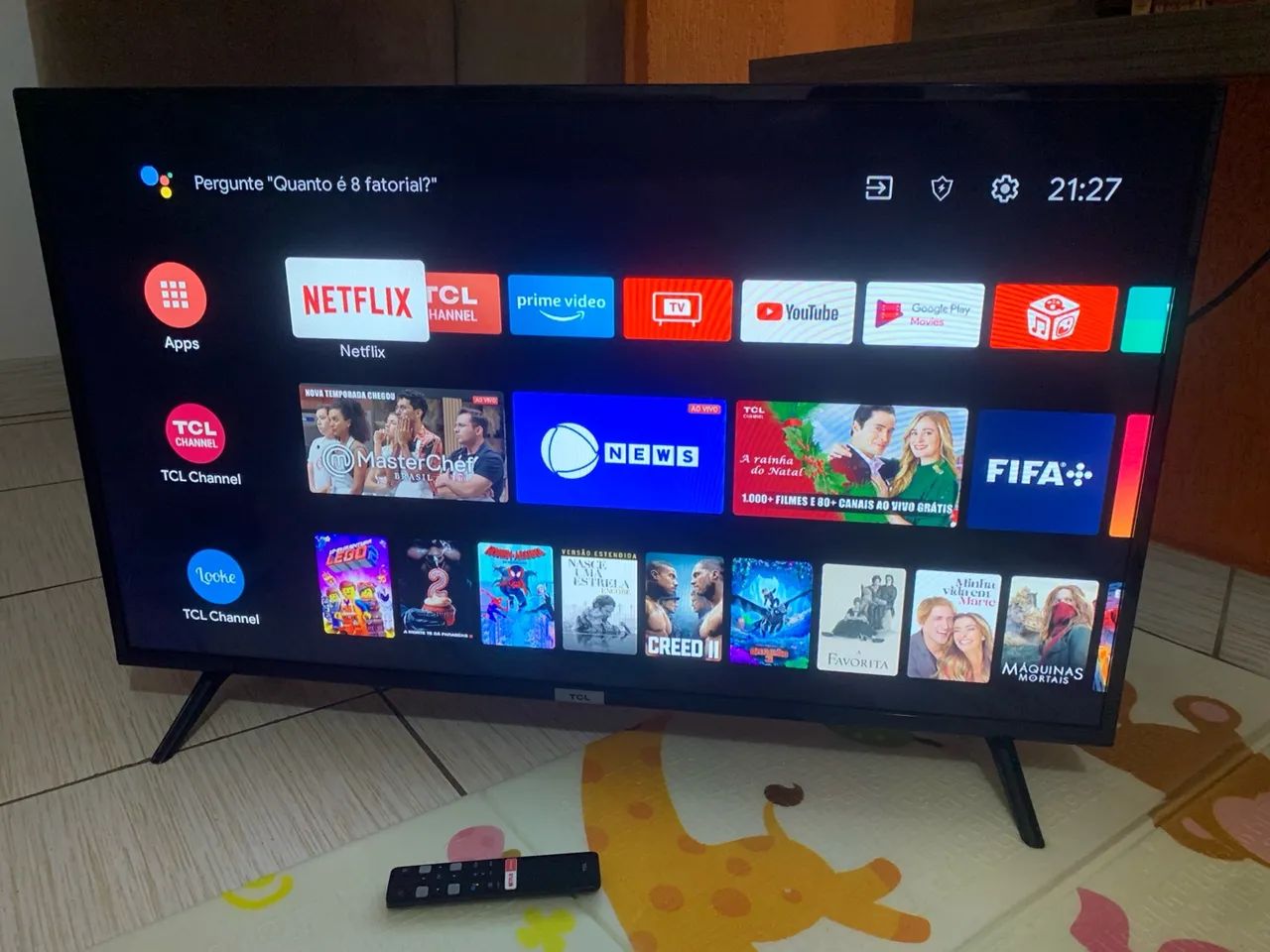 TV Smart TCL 40 polegadas - TVs - Samambaia Norte (Samambaia), Brasília ...