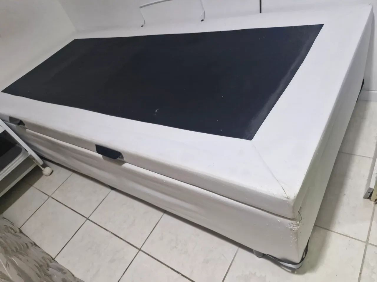 CAMA BOX SOLTEIRO COM PÉS - Camas e Colchões - Vargem Pequena, Rio de ...