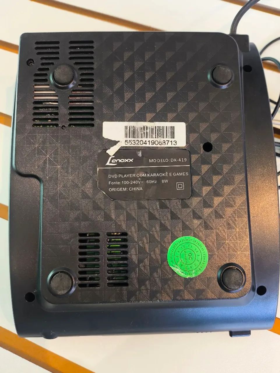 Console Lenoxx DK -419 game /DVD /CD/ karaokê leia a descrição ...