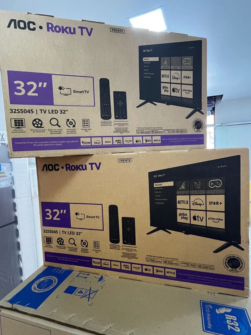 SMART TV AOC- PHILPS 32 HD TOKU - TVs - Lago Azul, Manaus 1505109956 | OLX