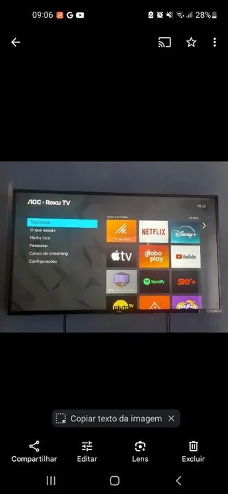 "tv aoc 43 polegadas" no Brasil