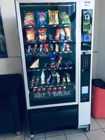 "maquinas de snacks" no Brasil
