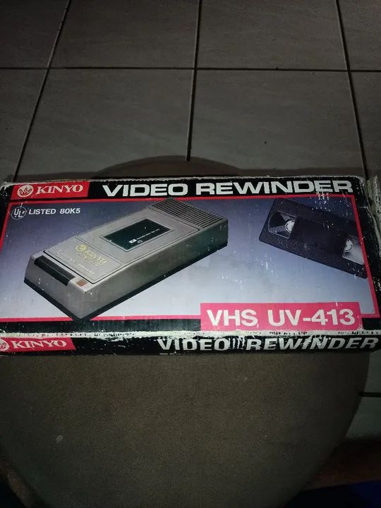 Rebobinador de Vídeo VHS Kinyo UV-413 - DVD, Blu-Ray e Vídeo Cassete - Guadalupe, Rio de Janeiro ...