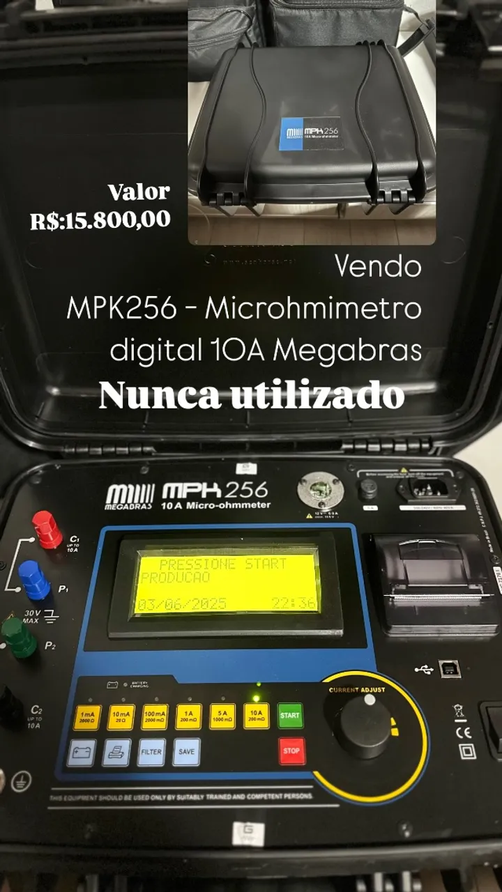 "microhmimetro" no Brasil