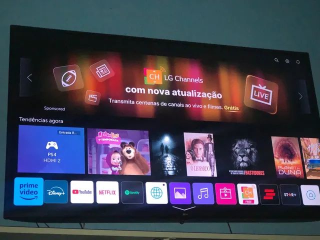 "tv smart 60 polegadas 4k" no Brasil