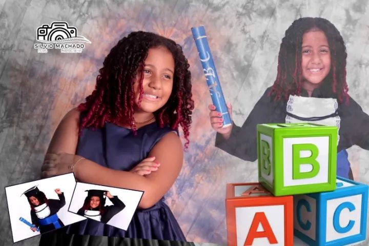 Aluguel de Becas infantil! Pelerine, Canudos infanti para formatura ...