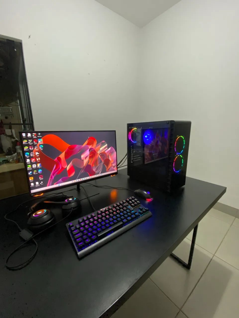 PC Gamer Completo Ryzen 5 5600X RX 580 8GB | Monitor 165Hz ...