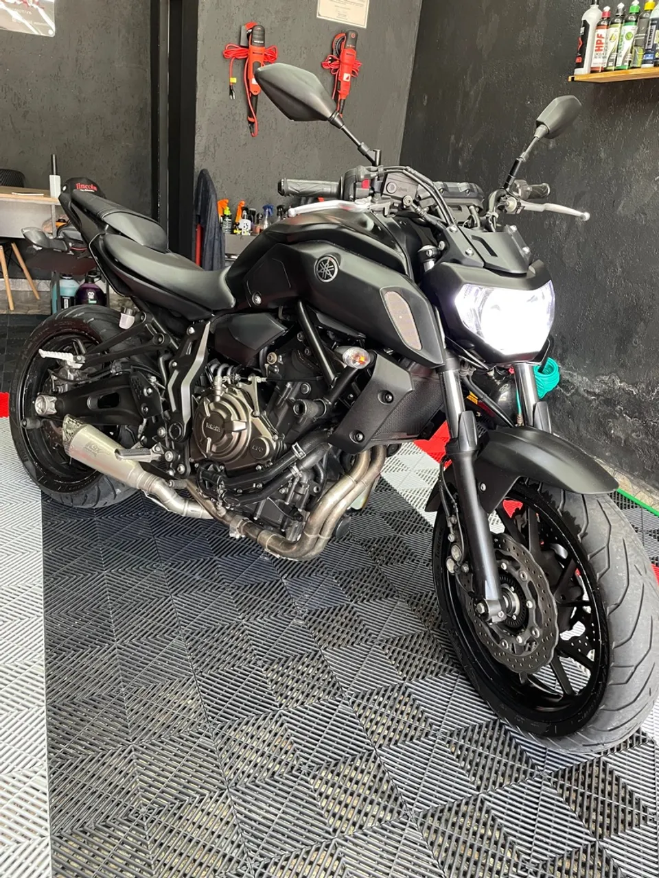 Motos Yamaha MT-07/MT-07 no Brasil