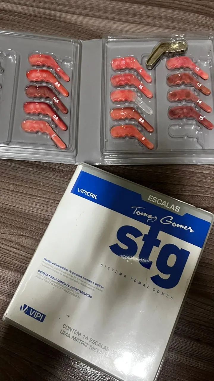 Escala de Cores de Gengivas STG - VIPI - Equipamentos Para Comércio - Jardim Americano, Lins ...
