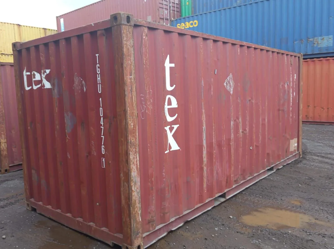 "container 20 pes" no Brasil