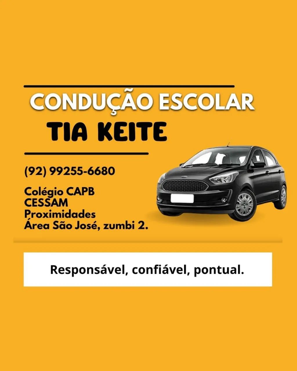 Condução Escolar - Serviços - Zumbi dos Palmares, Manaus 1466255564 | OLX