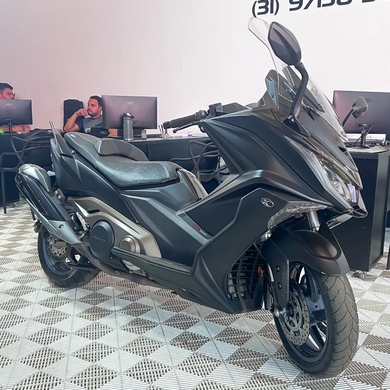 Motos KIMCO no Brasil